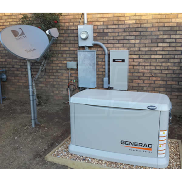 Generac Guardian™ 20kW Aluminum Standby Generator System (200A Service ...